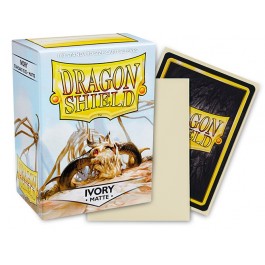 Dragon Shield Sleeves: Standard Matte - Ivory 100CT — BoardtopiaGames.com