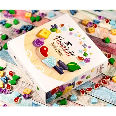 Flamecraft: Wooden Resource Tokens (2nd Edition) — BoardtopiaGames.com