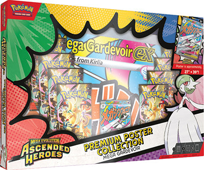 Pokemon: Mega Evolution 2.5 - Ascended Heroes Premium Poster Collectio ...