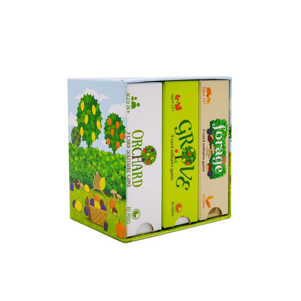 The Harvesting Trilogy - Orchard, Grove, Forage — BoardtopiaGames.com