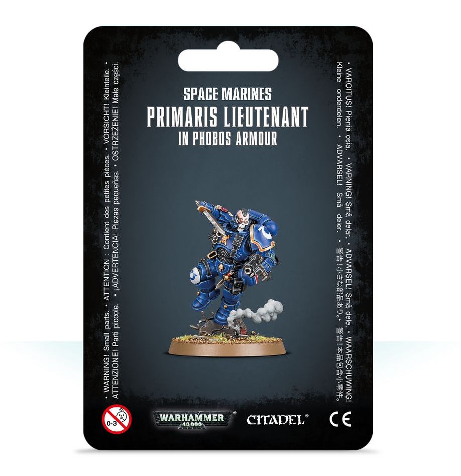Warhammer 40K: Space Marines - Primaris Lieutenant in Reiver Armour ...