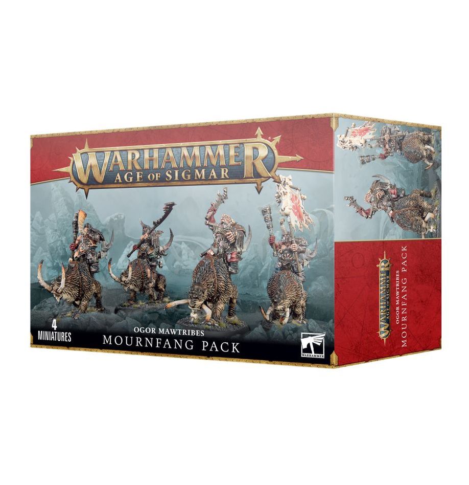 Warhammer Age of Sigmar: Ogor Mawtribes - Mournfang Pack ...