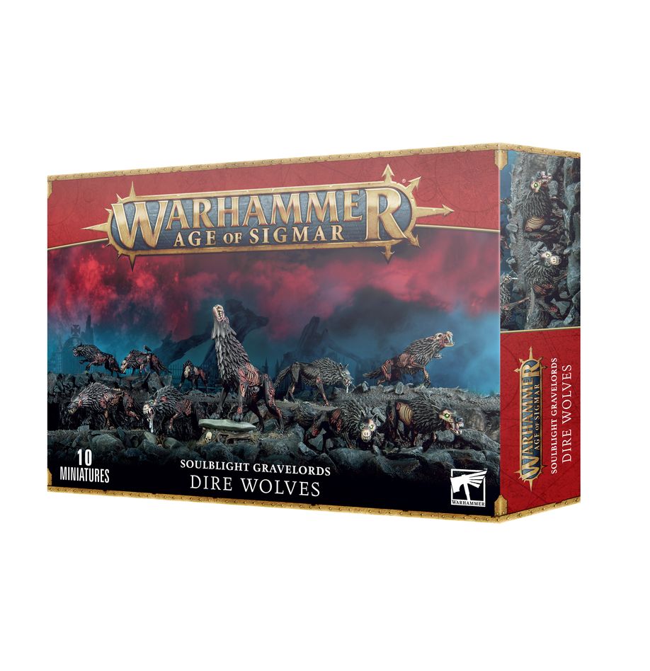 Warhammer Age of Sigmar: Soulblight Gravelords - Dire Wolves ...