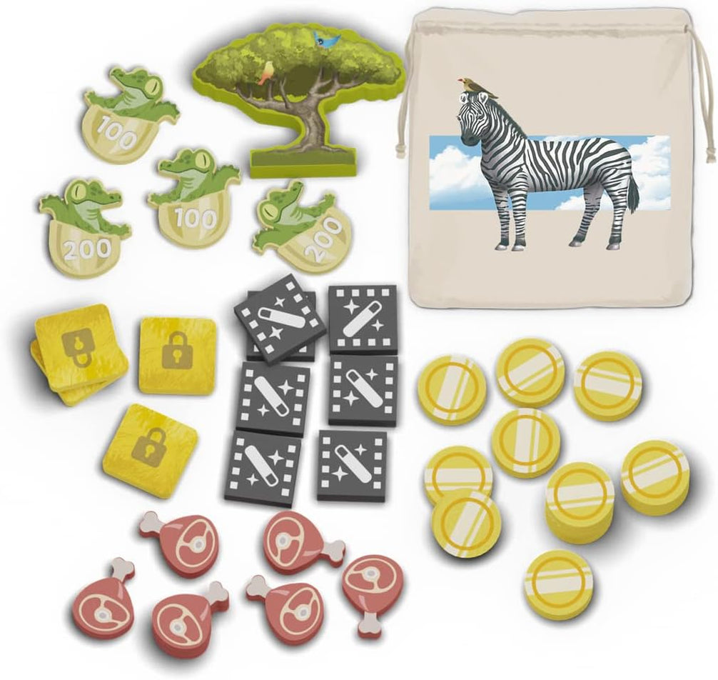 Wild Serengeti: Upgraded Token Bundle — BoardtopiaGames.com